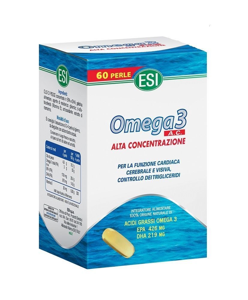 Omega 3 ALTA CONCENTRAZIONE. 100% origine naturale. Vendita Online