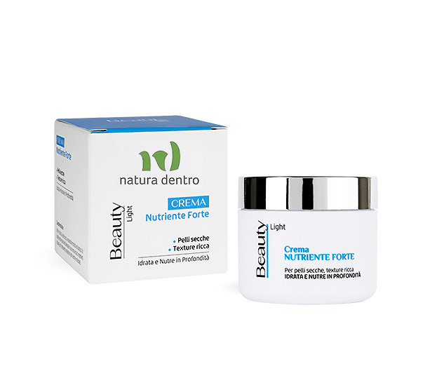 Crema nutriente forte per pelle secca, dalla texture ricca