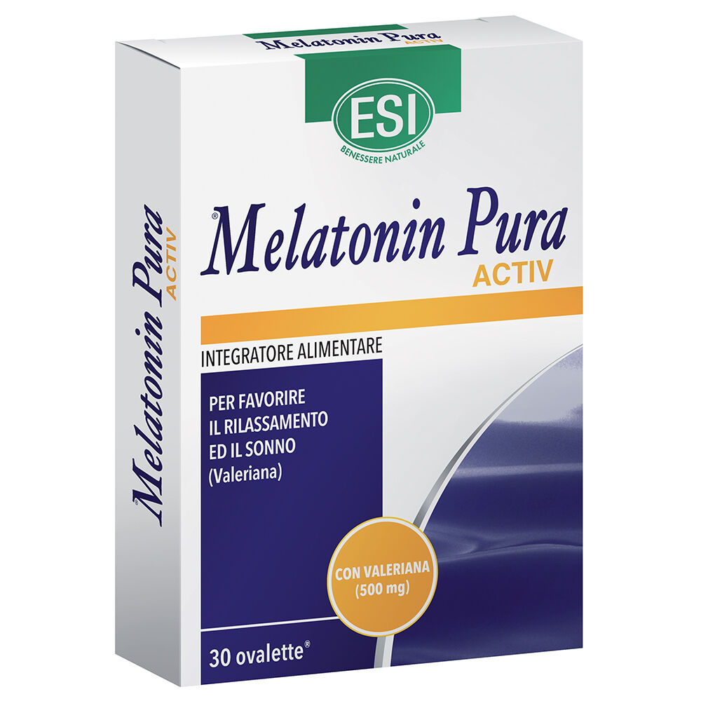 Melatonin Pura Active con Valeriana 500 mg. Vendita online