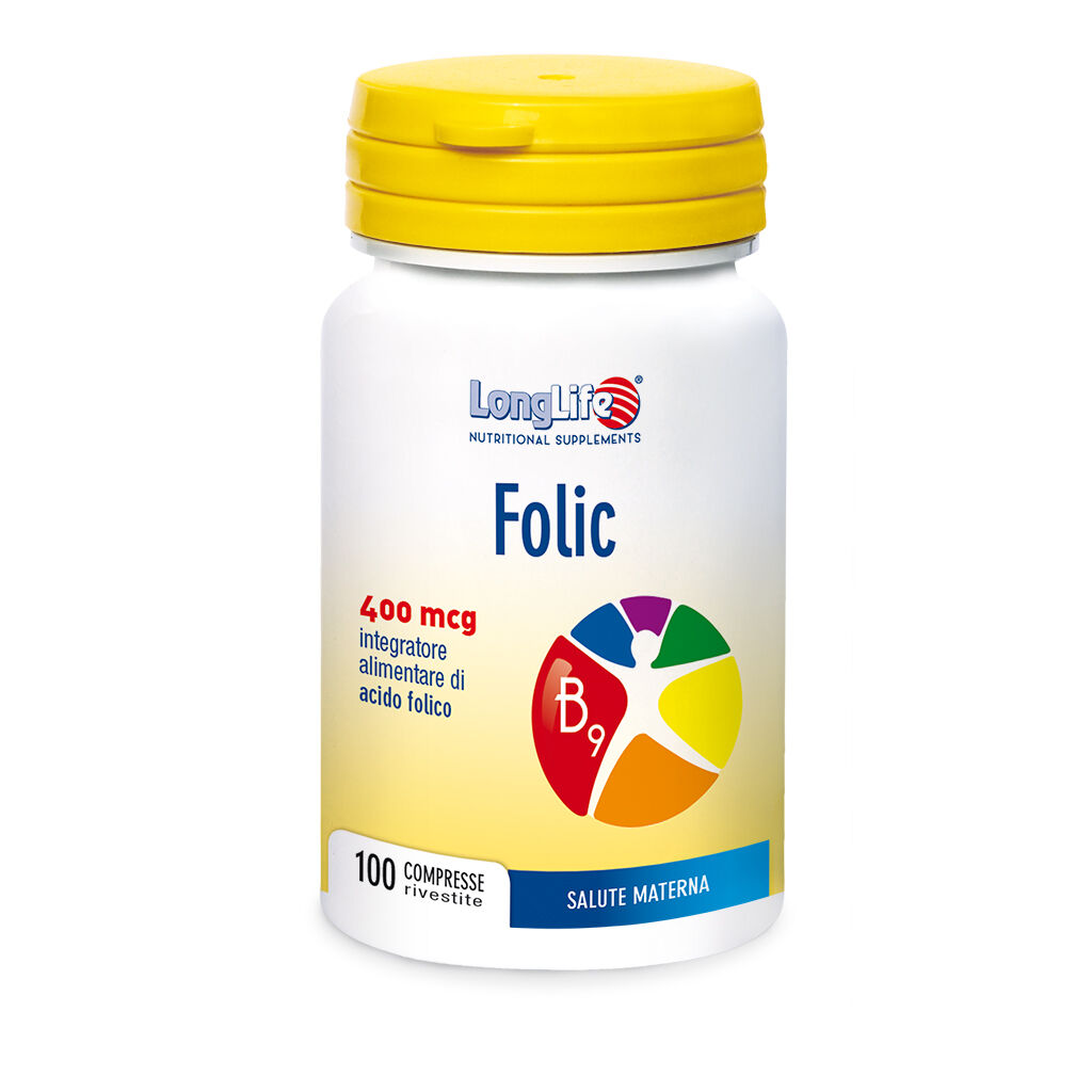 Longlife Folic acido folico 400 mcg a compressa